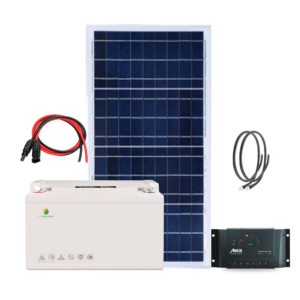 Kit solaire Autonome (Off-grid) 12V-220V Taille: XS-S | CP TECH MAROC